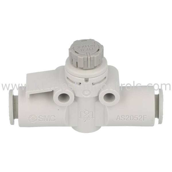 SMC AS2052F-08A SMC 8MM INLINE FLOW CONTROL VALVE | Kempston Controls