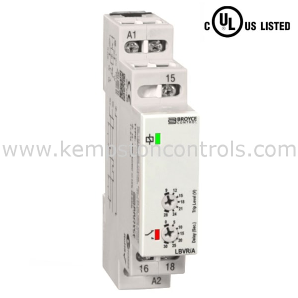 Broyce Control LBVR/A BROYCE CONTROL UNDER VOLTAGE MONITORING RELAY, 12 ...