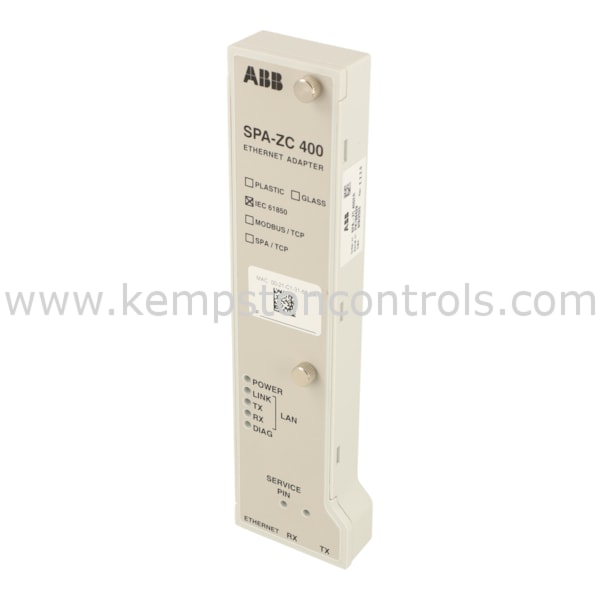 ABB SPA-ZC400ER ABB ETHERNET ADAPTOR | Kempston Controls