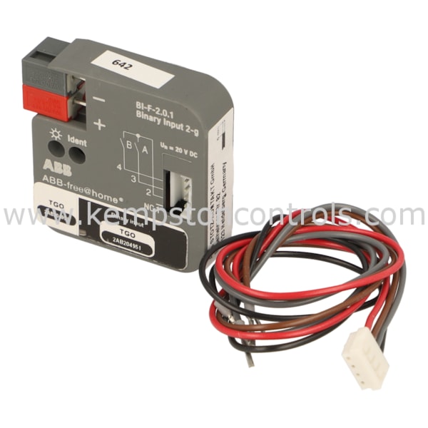 ABB 2CDG510002R0011 ABB BINARY INPUT, 2 FOLD BI-F-2.0.1 | Kempston Controls