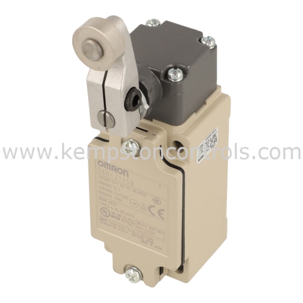 Omron D4B-2115N OMRON LIMIT SWITCH, ROLLER LEVER, SPDB NO/NC, SNAP ...
