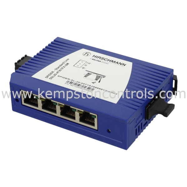 Hirschmann 942132009 HIRSCHMANN DIN RAIL ETHERNET SWITCH, 4X10/100BASE ...
