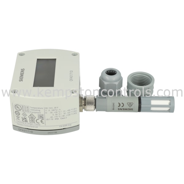 Siemens Smart Infrastructure QFA3171D SIEMENS TEMPERATURE ROOM HUMIDITY ...