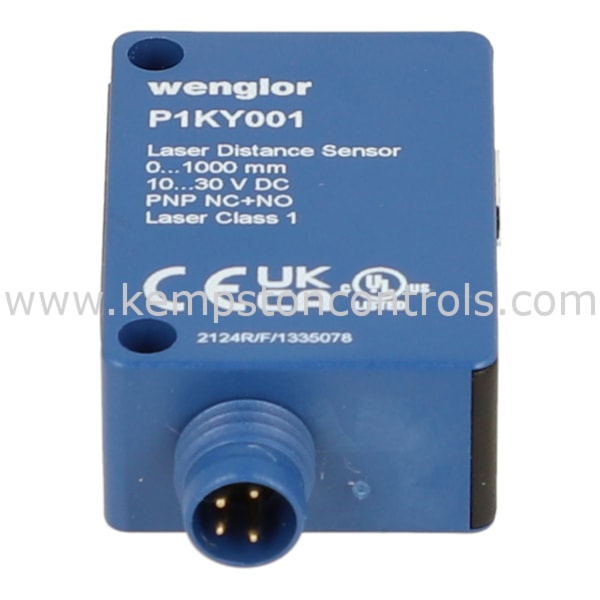 Wenglor P1KY001 WENGLOR PHOTOELECTRIC SENSOR, LASER, 1M RANGE, 1000HZ ...