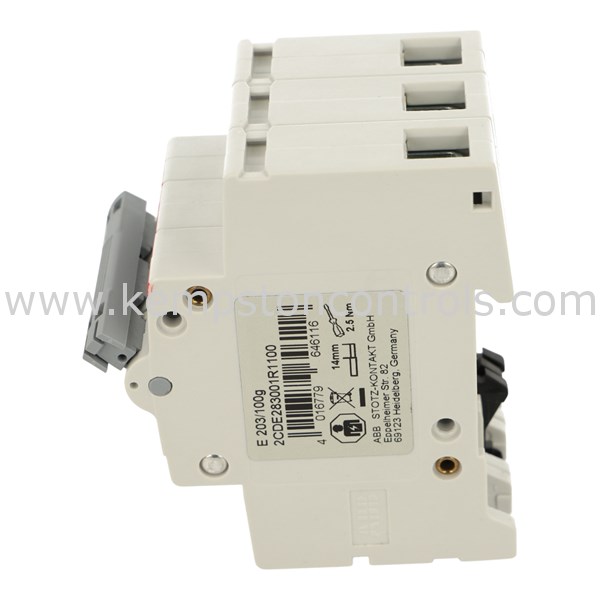 ABB 2CDE283001R1100 ABB ISOLATOR E203/100G | Kempston Controls