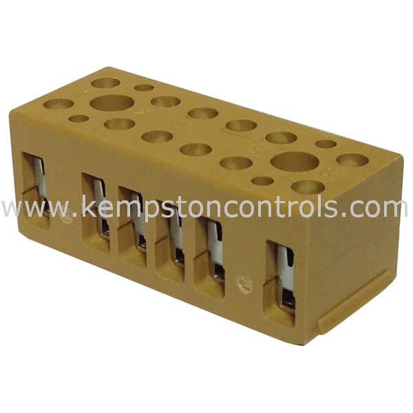 Weidmuller 7906090000 BK 6/E 6-WAY TERMINAL BLOCK | Kempston Controls