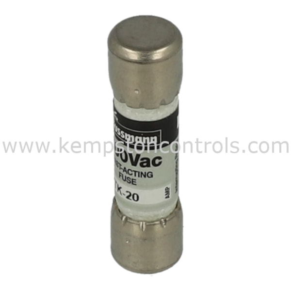 Bussmann KTK-20 BUSSMANN LIMITRON FAST ACTING FUSE - LOW VOLTAGE ...