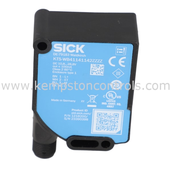 Sick KTS-WB41141142ZZZZ SICK CONTRAST SENSOR, 13MM RANGE, LED RGB ...