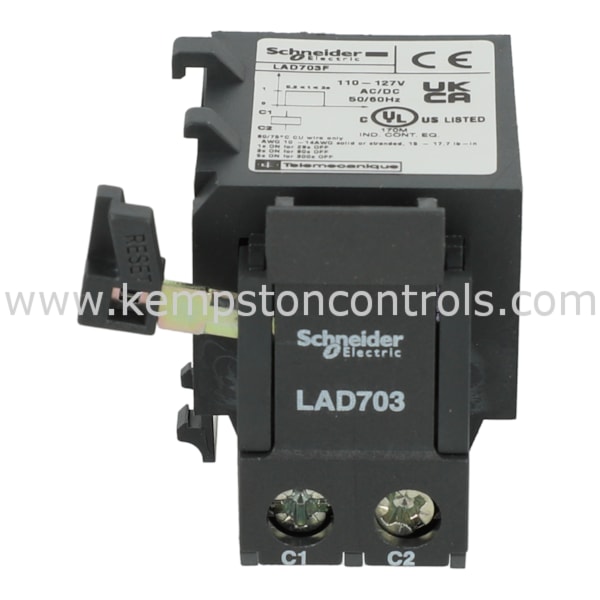 Schneider LAD703F SCHNEIDER REMOTE TRIPPING ELEC RESET UNIT | Kempston ...