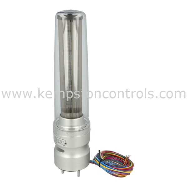 Patlite LS7-502SFBWH-RYGBC PATLITE LS7 CLEAR SIGNAL TOWER, BUZZER, 5 ...