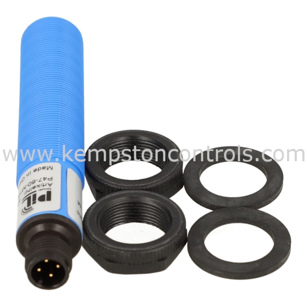 PIL P47-60-M18-U-CM12 PIL ULTRASONIC DISTANCE SENSOR, M18 BARREL, 100 ...