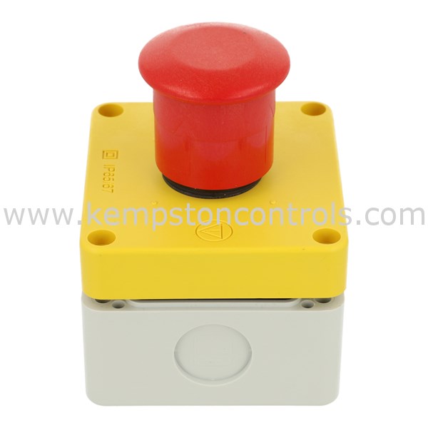 IMO BG10P45-11 IMO EMERGENCY STOP STATION 40MMRED BUTTON, YELLOW FACE ...