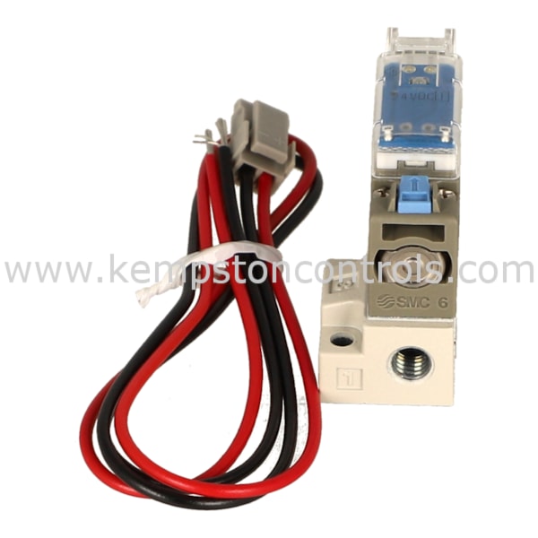 SMC V114T-5MZ-M5 SMC 3 PORT SOLENOID VALVE, 24VDC, NC, PLUG CONNECTOR ...