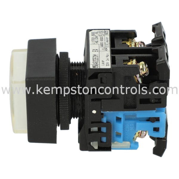 Fuji AR22E0M-10E4W FUJI ILLUMINATED PUSHBUTTON EXTENDED SQUARE HEAD 1NO ...