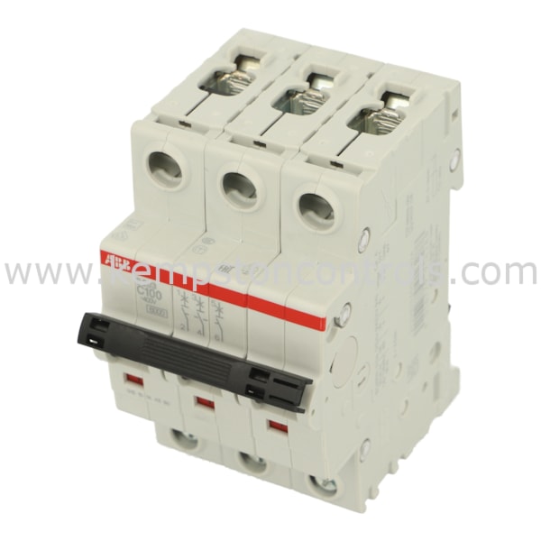 ABB 2CDS253001R0824 ABB MINIATURE CIRCUIT BREAKER, 3P, C CURVE, 100A, 6KA | Kempston Controls