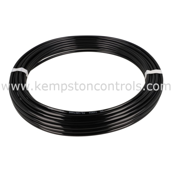 SMC TU0604B-20 SMC 6MM OD POLYURETHANE TUBING. BLACK. 20 METRES | Kempston Controls