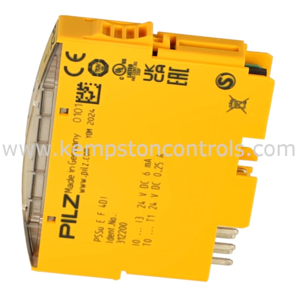 Pilz PSSu E F 4DI PILZ ELECTRONIC MODULE, FAILSAFE, 4 INPUTS, 2 TEST ...