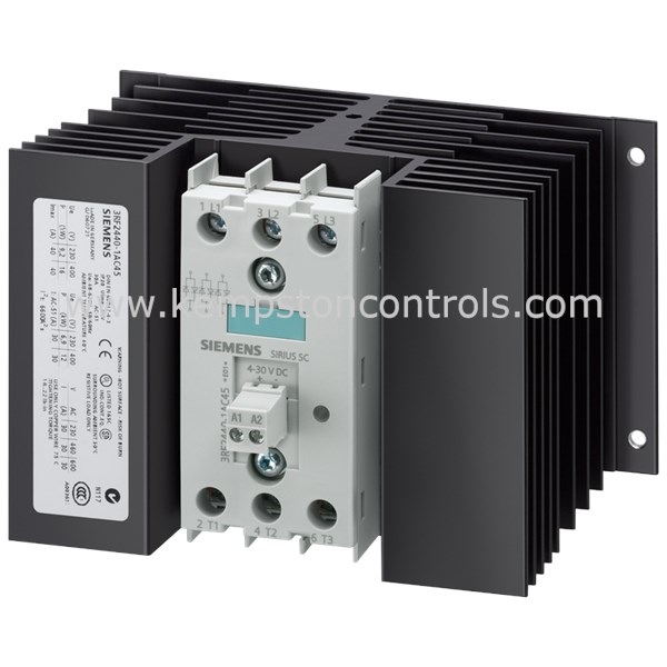 Siemens 3RF2440-1AC45 SOLID STATE CONTACTOR 40A 4-30VDC | Kempston Controls