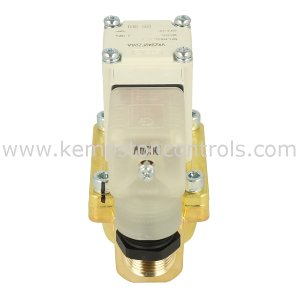 SMC VXZ242FZ2AA SMC PILOT OPERATED 2 PORT SOLENOID VALVE, FOR WATER ...