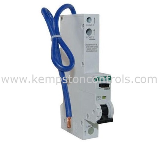 Crabtree 6HSR32/30C 32A 30MA RCBO 1 MOD LOADSTAR | Kempston Controls