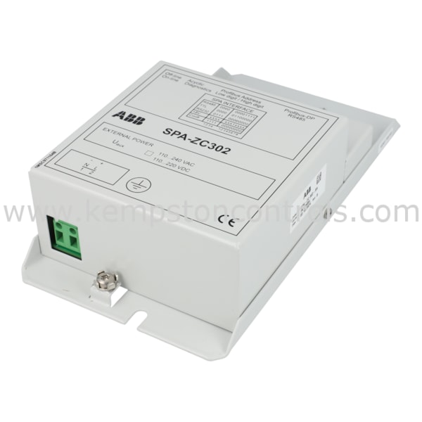 ABB MV SPA-ZC 302-BA ABB INTERFACE MODULE, 110V-240VAC/DC AUXILIARY ...