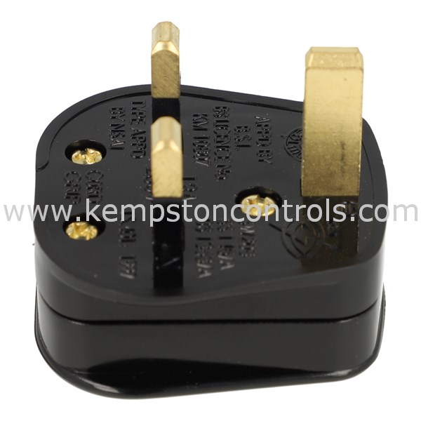 Scolmore PA330 SCOLMORE RESILIENT PLUG TOP, 13A, 250V 50HZ, BAR GRIP ...