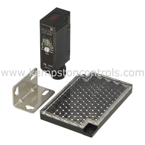 Omron E3S-AR36 OMRON PHOTOELECTRIC SENSOR, 2M RANGE, RETROREFLECTIVE, DC, 3-WIRE, PNP ...