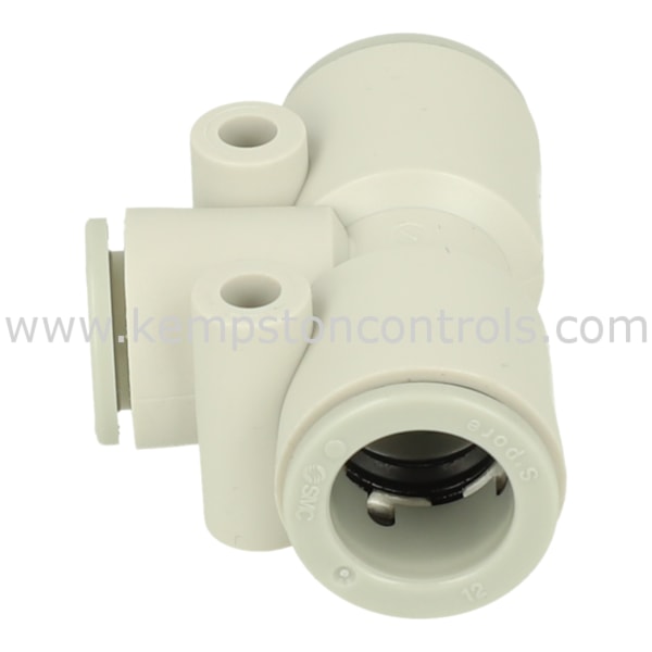 SMC KQ2T12-10A SMC KQ2T, ONE-TOUCH FITTING WHITE COLOR - DIFFERENT DIAMETER TEE (A>B) | Kempston ...