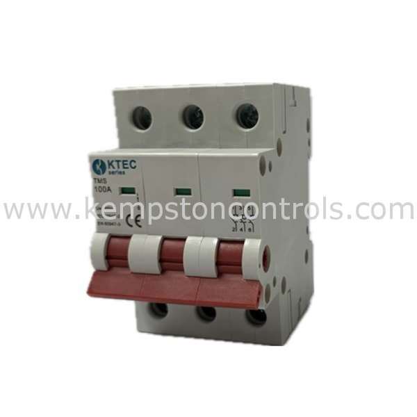 KTEC TMS 3P 100 KTEC MAINS SWITCH, 3 P0LE, 100A, 230/240V | Kempston ...