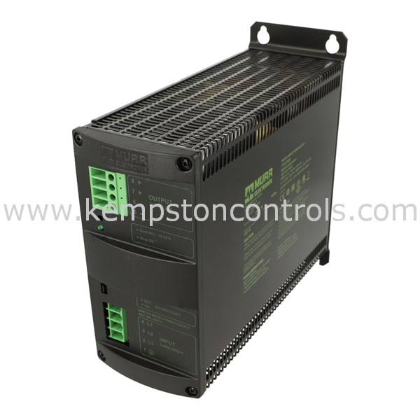 MURR 85072 MURR MCS POWER SUPPLY 3-PHASE, IN: 360-550VAC OUT: 24-28V ...
