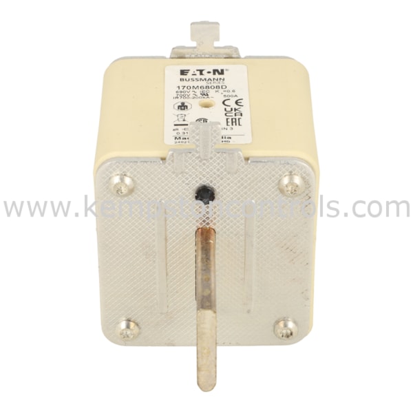 Bussmann 170M6808D BUSSMANN, FUSE, SQUARE BODY DIN 43 620, 500A, 690V ...