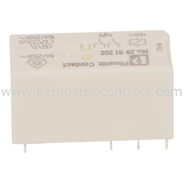 Phoenix REL-MR-110DC/21/21 PHOENIX PLUG-IN MINIATURE POWER RELAY, WITH ...