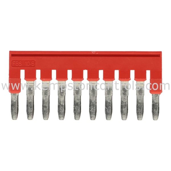 Phoenix 3030213 PHOENIX BRIDGE PLUG IN 10 POSITION RED CONTACT ...