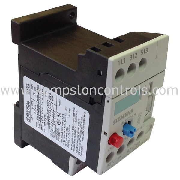 Siemens 3RU1116-1JB1 OVERLOAD RELAY 7...10 A FOR MOTOR PROTECTION SIZE ...