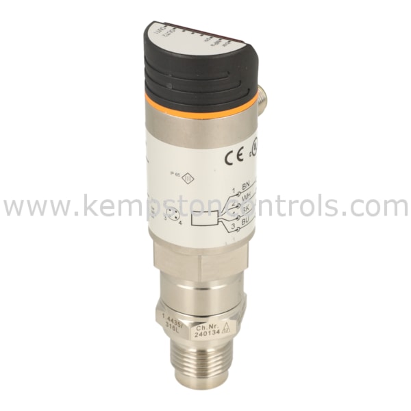 IFM PY2033 IFM PRESSURE SENSOR WITH DISPLAY, -1 TO 25 BAR RANGE, PNP ...