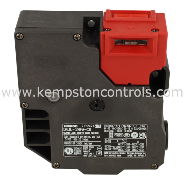 Omron D4JL-2NFA-C6 OMRON GUARD LOCK SAFETY DOOR SWITCH | Kempston Controls
