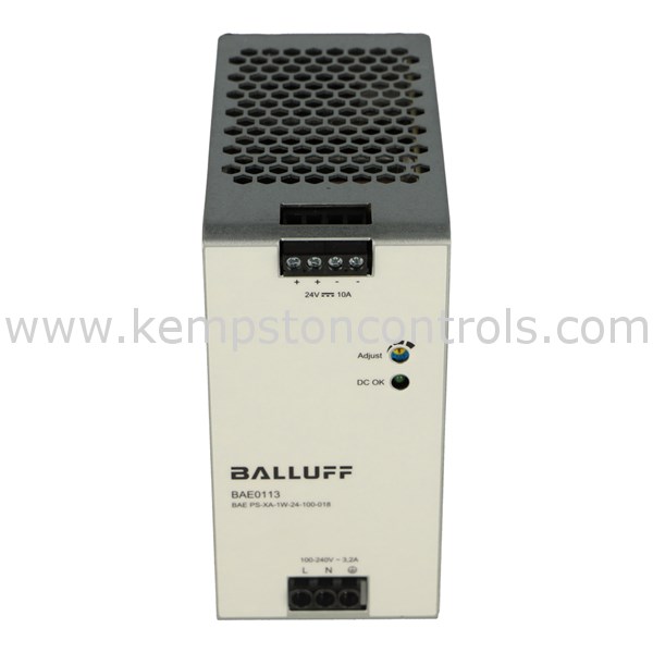 Balluff BAE PS-XA-1W-24-100-018 BALLUFF POWER SUPPLY, METAL, DIN RAIL ...