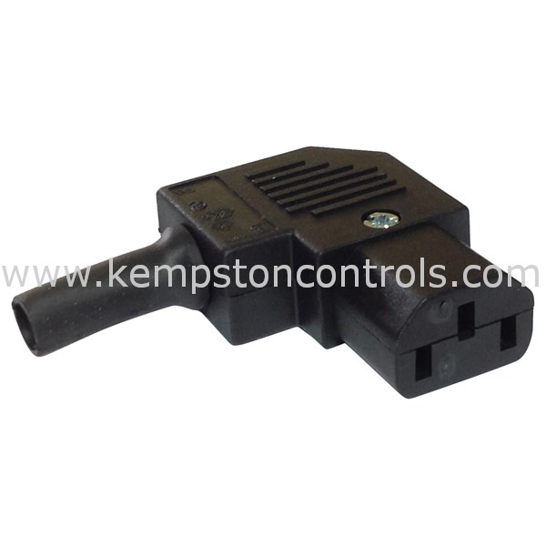 Bulgin PX0587/SE BULGIN SOCKET, IEC, RIGHT ANGLE, FREE | Kempston Controls