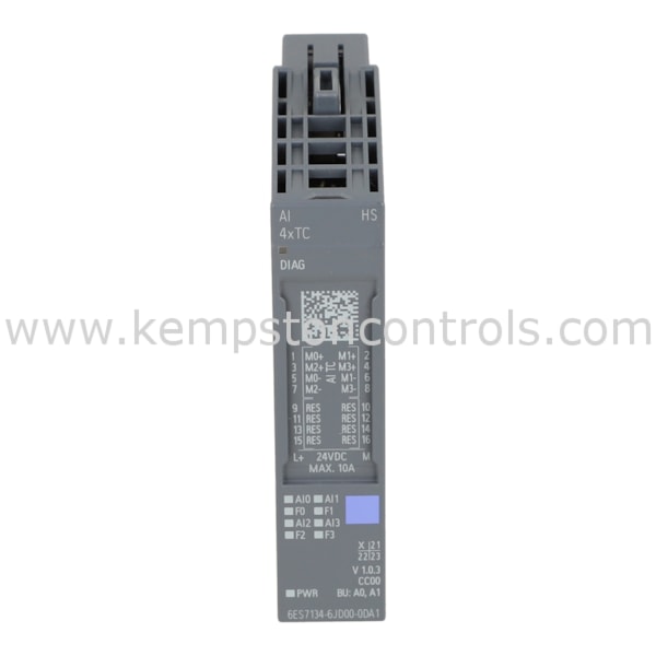 Siemens 6ES7134-6JD00-0DA1 SIEMENS SIMATIC ET 200SP, ANALOG INPUT ...