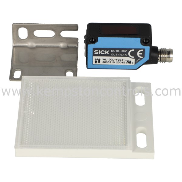 Sick WL100L-F2231 SICK PHOTOELECTRIC SENSOR, RETROREFLECTIVE, 12M RANGE ...