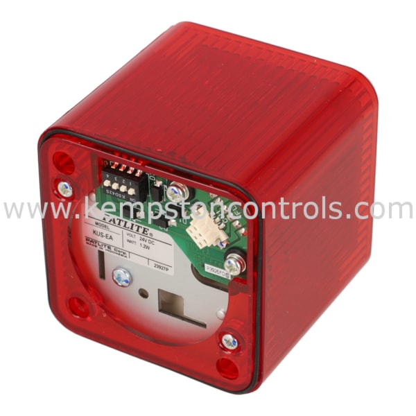 Patlite KUS-EA-R PATLITE LED UNIT, 70MM, 24V 6W, 1.2W, RED LED ...