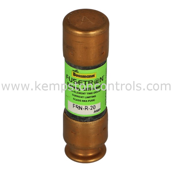Bussmann FRN-R-20 BUSSMANN FUSE, FUSETRON DUAL-ELEMENT CLASS RK5 - LOW ...