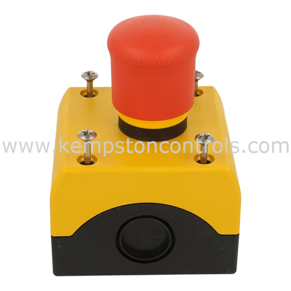 Eaton Moeller M22-PV KC11 IY MOELLER ENCLOSED, EMERGENCY-STOP BUTTON, 38MM, NON-ILLUMINATED, 1NC ...