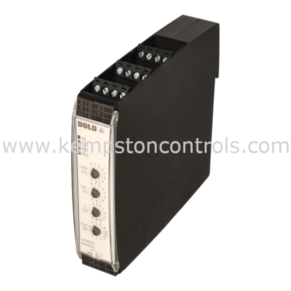 Dold UG9831.12 DC20-1000V UH=DC24V DOLD DC VOLTAGE RELAY, 1000VDC, 2 X ...