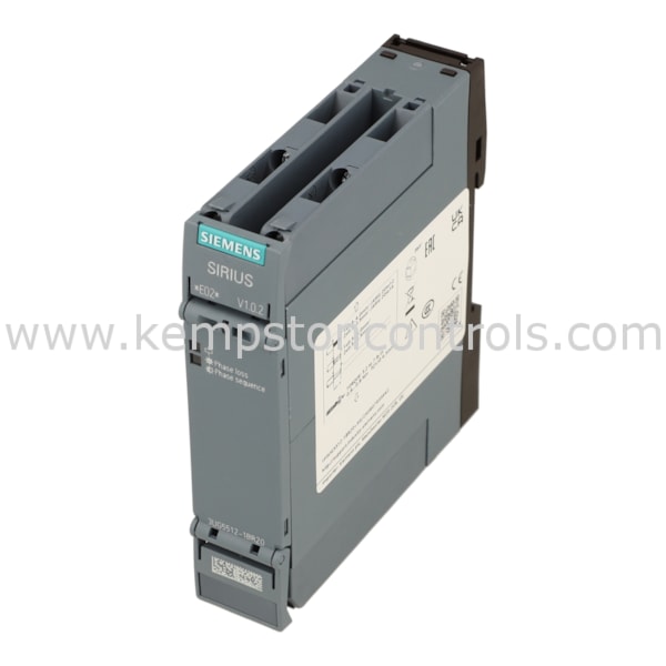 Siemens 3UG5512-1BR20 SIEMENS PHASE MONITORING RELAY, SEQUENCE, FAILURE ...