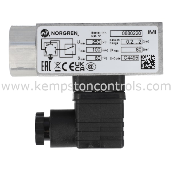 Norgren 0880220000000000 IMI NORGREN 18D ELECTO-MECHANICAL PNEUMATIC ...