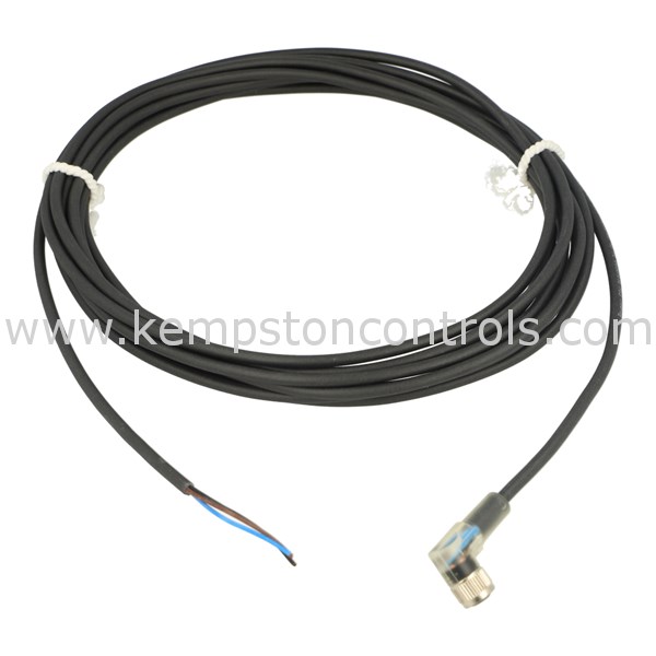 Baumer ESW 31SH0500 BAUMER CONNECTOR, 5M PUR CABLE, M8, ANGLED, 3PINS, UNSHIELDED, IP68 ...