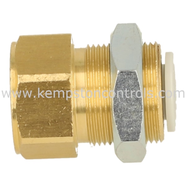 SMC KQ2E10-G02A SMC STRAIGHT THREADED ADAPTOR G 1/2 MALE TO PUSH IN 10 ...