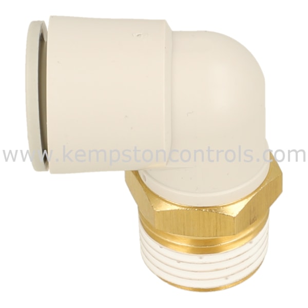 SMC KQ2L16-04AS SMC KQ2L, ONE-TOUCH FITTING WHITE COLOR - MALE ELBOW ...