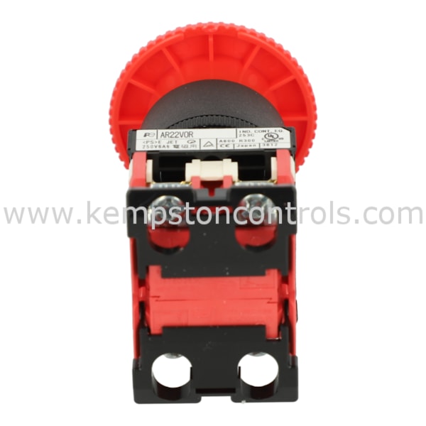 Fuji AR22V0R-02R FUJI PUSHBUTTON E-STOP PUSH-LOCK, TURN-RESET (SOFT ...